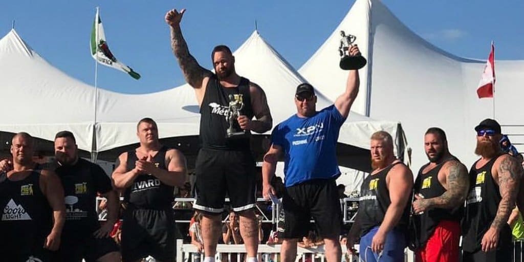 Thor Björnsson, de Game of Thrones, vence Arnold Strongman no Canadá